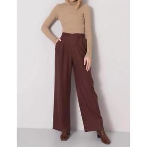 BSL | Pants & Jumpsuits | New Bsl Pleated Palazzo Pants In Brown | Poshmark